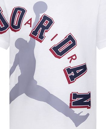 Jordan Little Boys Arch Logo T-shirt - Macy's