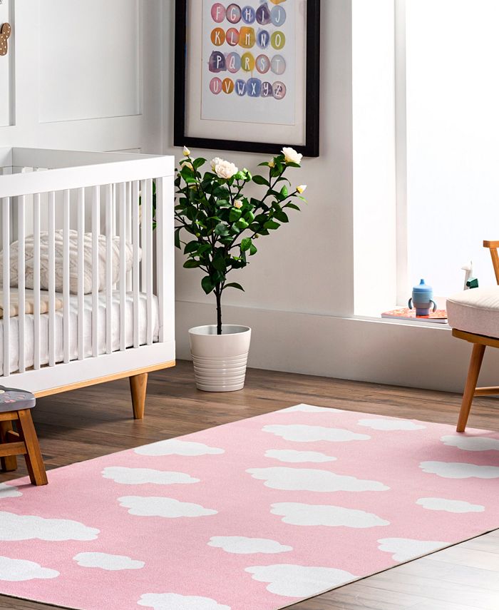 nuLoom Aurora Lilia Washable Kids Cloud 3' x 5' Area Rug - Macy's