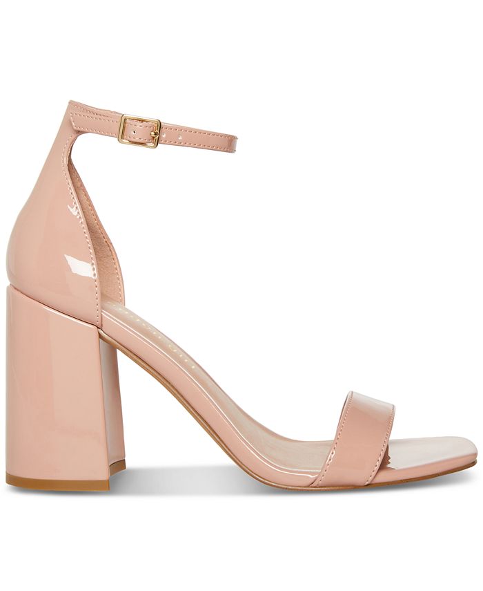 Madden Girl Star Two-Piece Block-Heel Sandals - Macy's
