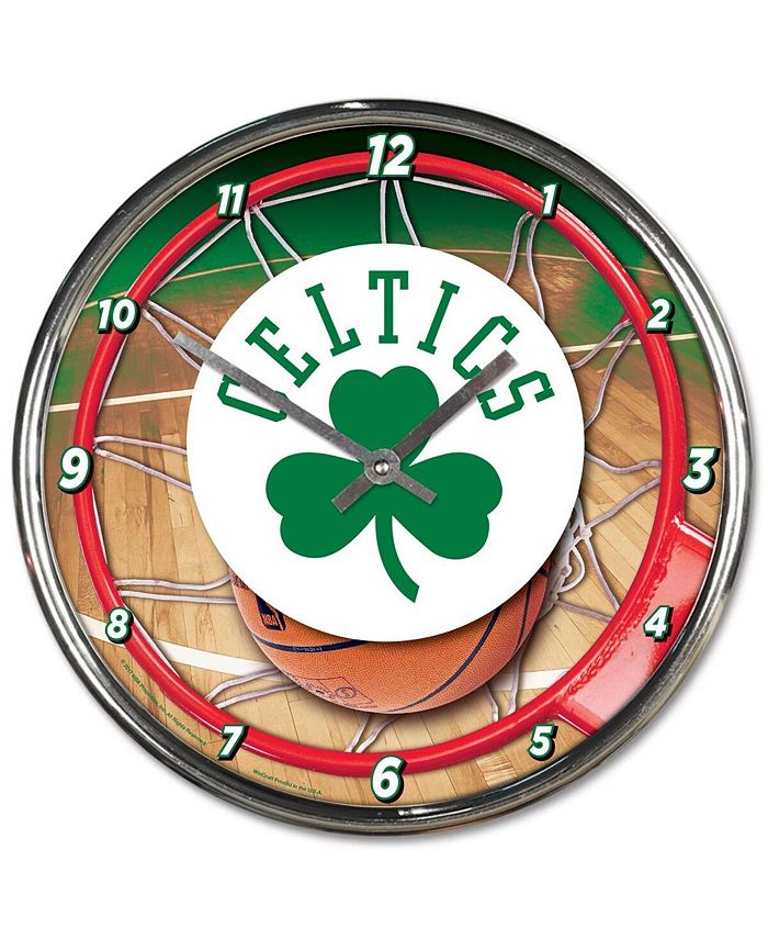 Wincraft Boston Celtics Chrome Wall Clock & Reviews - Sports Fan Shop ...