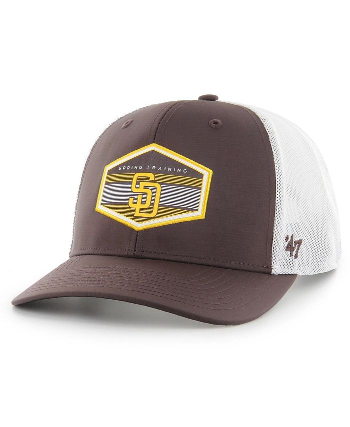 '47 Brand Men's Brown, White San Diego Padres Spring Training Burgess ...