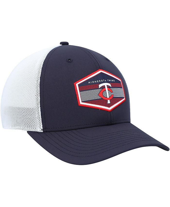 '47 Brand Men's Navy, White Minnesota Twins Burgess Trucker Snapback ...