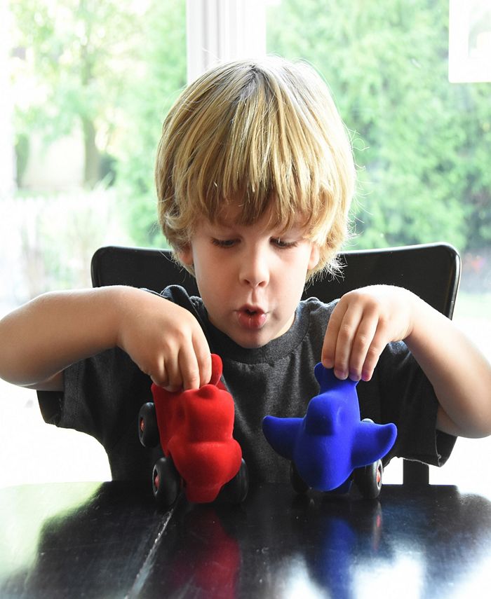 Rubbabu Little Vehicle Asssortment Tray - Macy's