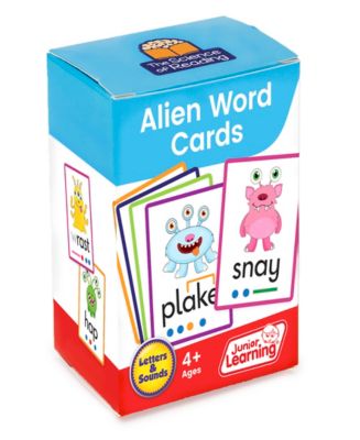 Junior Learning Alien Word Flashcards - Macy's