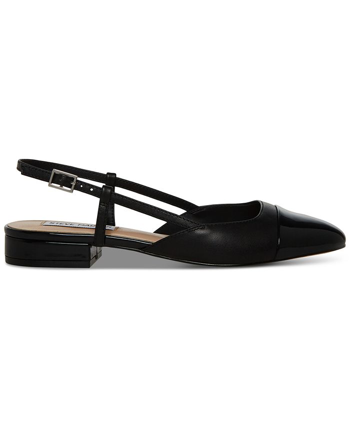 Steve Madden Women's Belinda Cap-Toe Slingback Flats - Macy's
