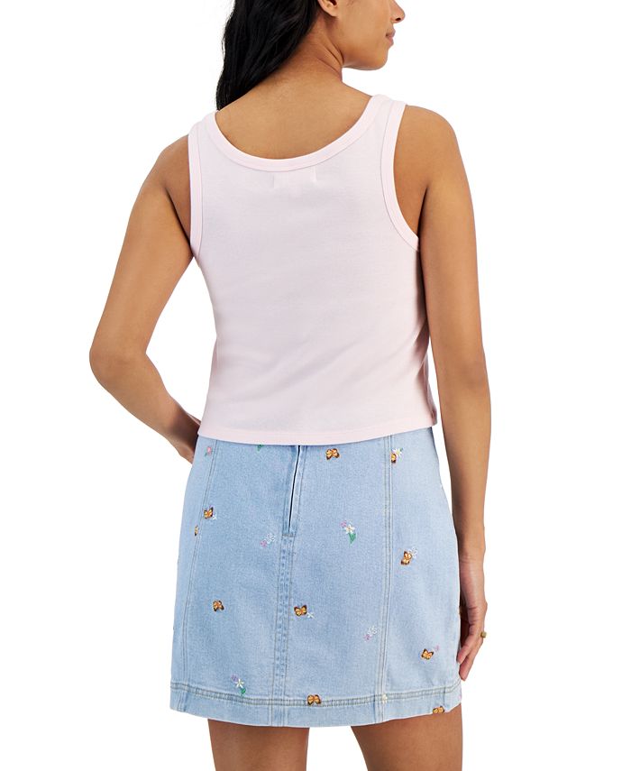 Grayson Threads Black Juniors' Beverly Hills Butterflies Graphic Tank ...