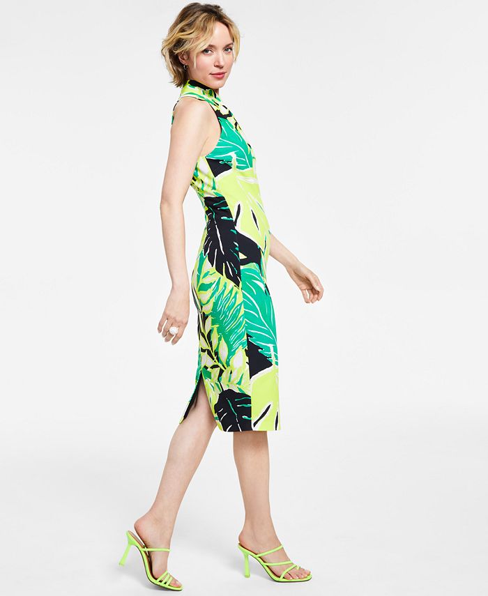 RACHEL Rachel Roy Harland Floral-Print Midi Dress - Macy's