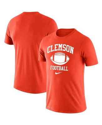 Nike Men's Orange Clemson Tigers Retro Football Lockup Legend ...