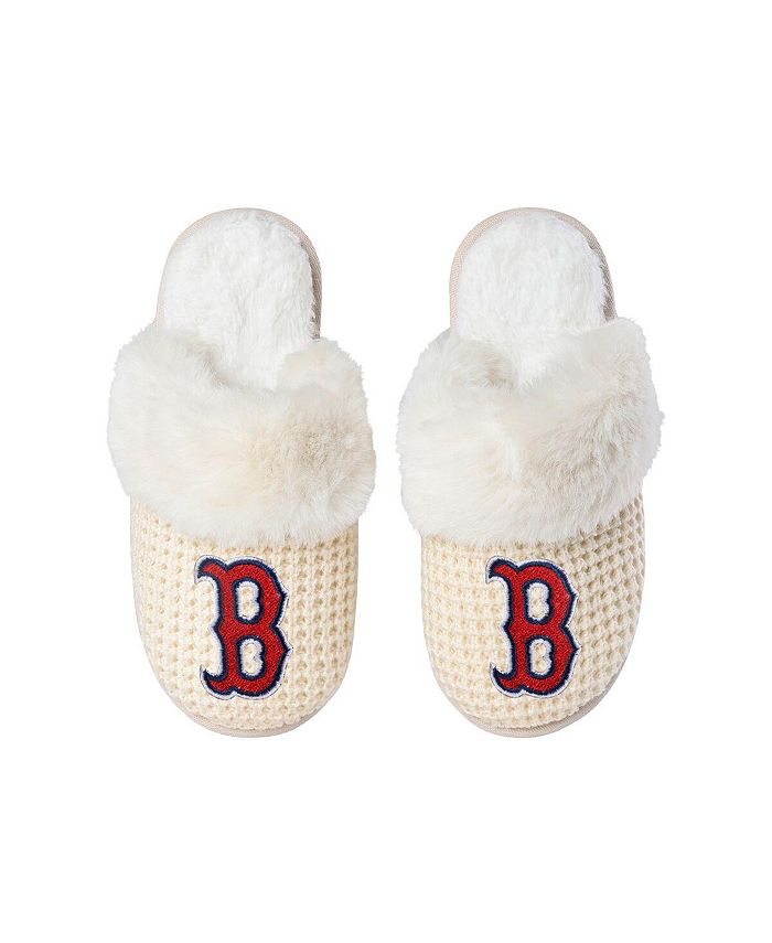 FOCO Women's Boston Red Sox Open Back Slippers - Macy's