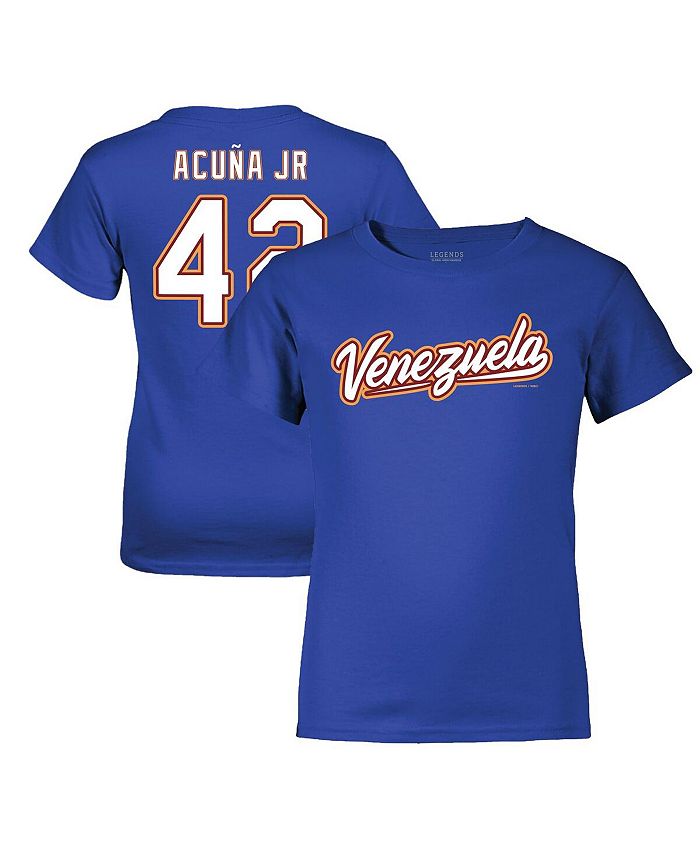 Legends Big Boys and Girls Ronald Acuna Jr. Royal Venezuela Baseball ...