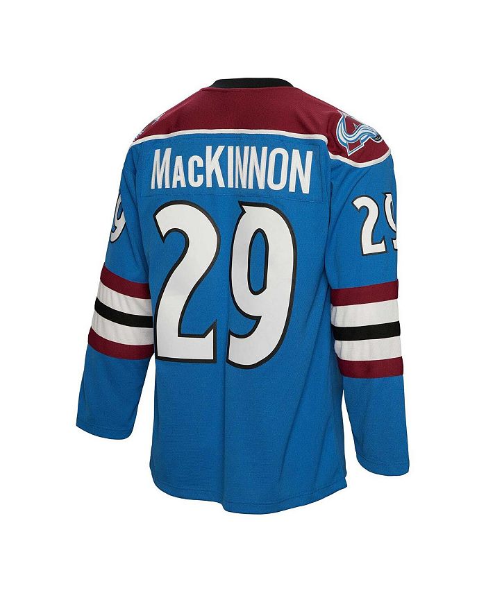 Mitchell & Ness Men's Nathan MacKinnon Blue Colorado Avalanche 2013 ...