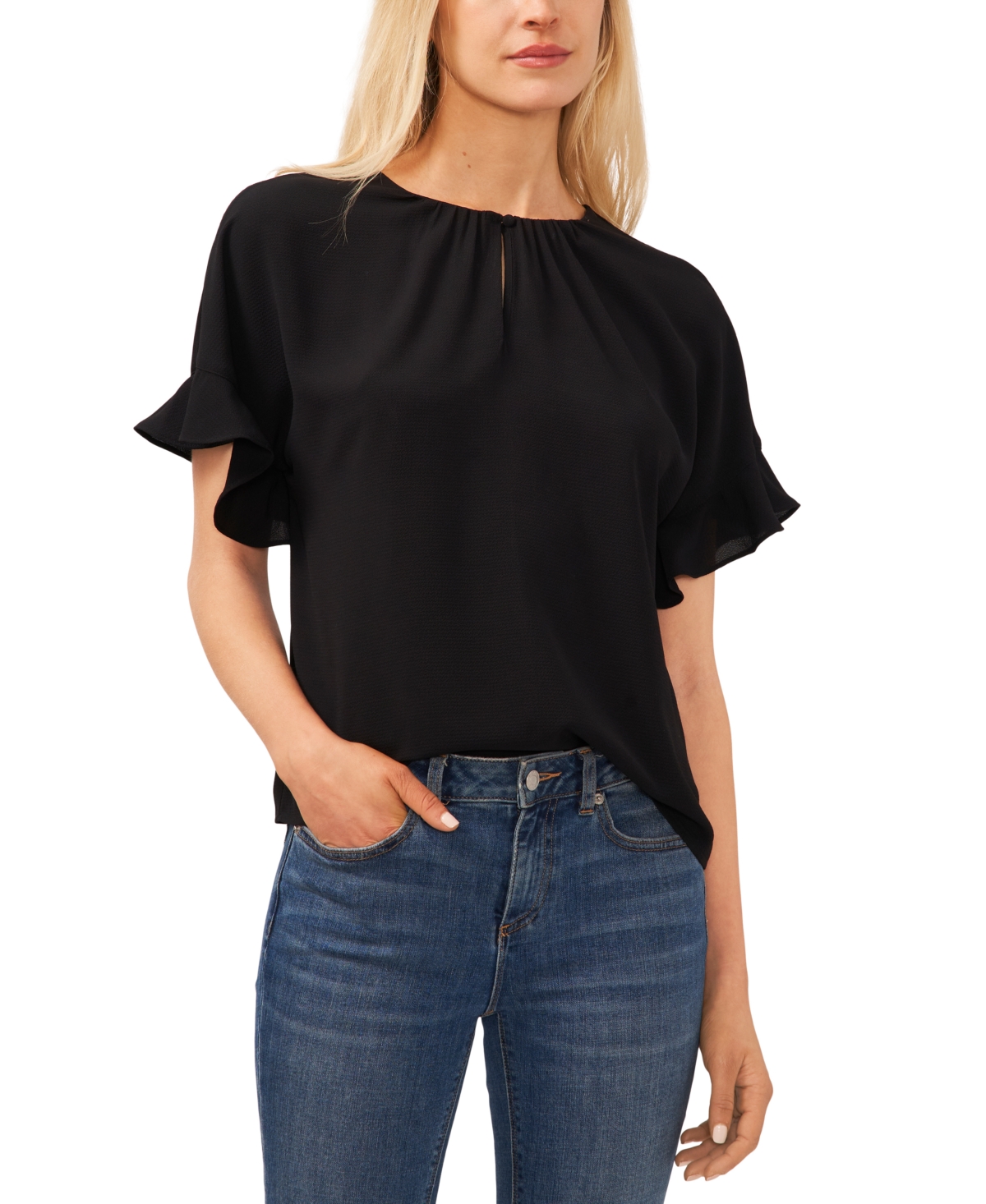 Click here for CeCe Womens Short Sleeve Drop Shoulder Wide Scoop... prices