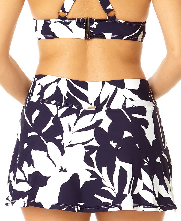 Anne Cole Women's Printed Swim Skort - Macy's