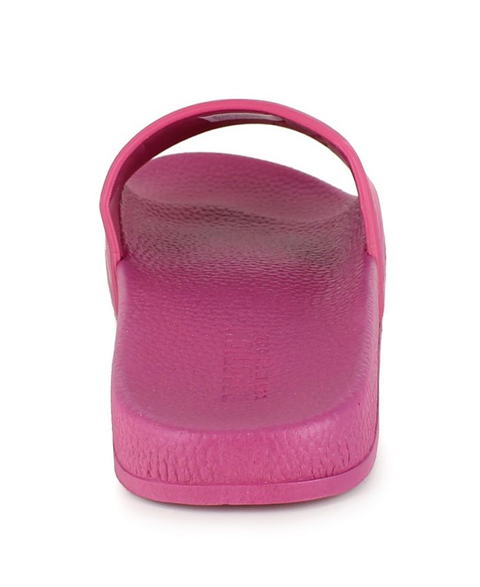 Kenneth Cole Reaction Women's Setia Logo Slip-on Slides - Macy's