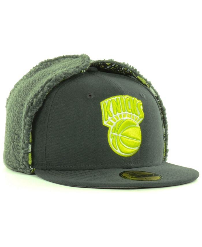 New Era New York Knicks Hardwood Classics Pattern'd Up Dog Ear 59FIFTY ...