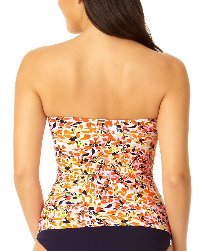Anne Cole Women's Twist-Front Ruched Tankini Top - Macy's