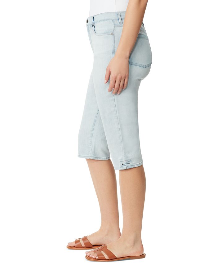 Gloria Vanderbilt Women's Amanda High-Rise Skimmer Capri Jeans - Macy's