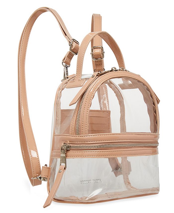 Steve Madden Bjanee Mini Clear Backpack & Reviews - Handbags ...