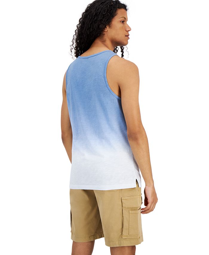 Sun + Stone Men's Regular-Fit Ombré Tank, Created for Macy's & Reviews ...