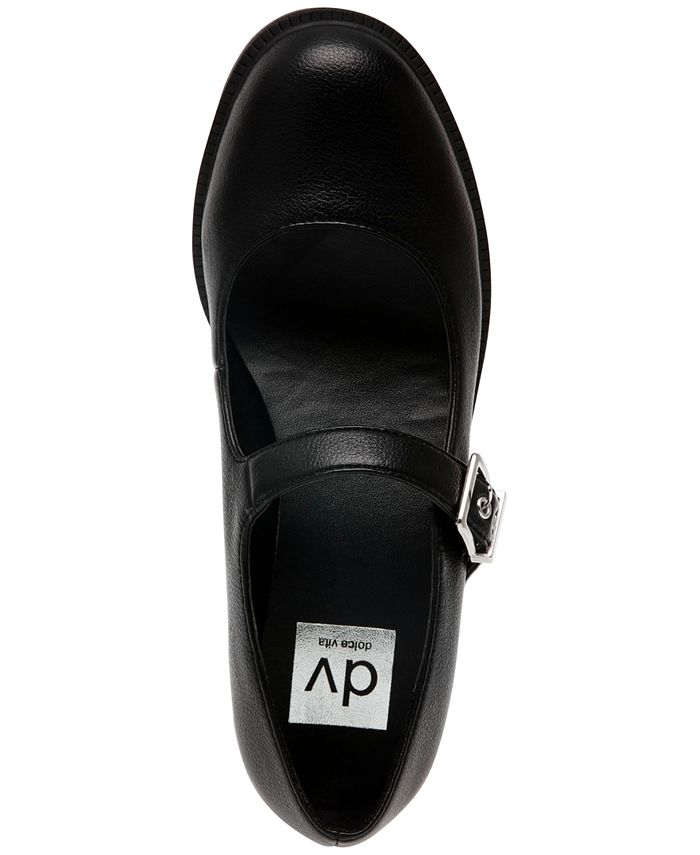 DV Dolce Vita Women's Nebula Platform Lug Sole Mary Jane Pumps - Macy's