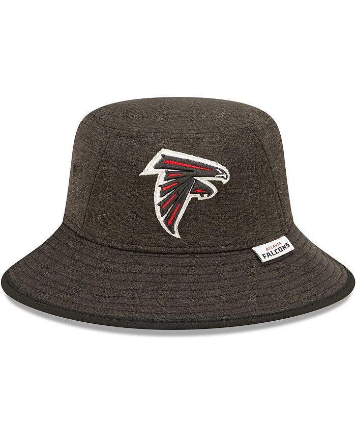 New Era Men's Heather Black Atlanta Falcons Bucket Hat - Macy's