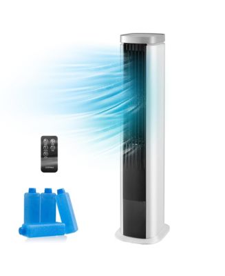 Costway 3-In-1 Portable Evaporative Air Cooler 40'' Bladeless Cooling ...