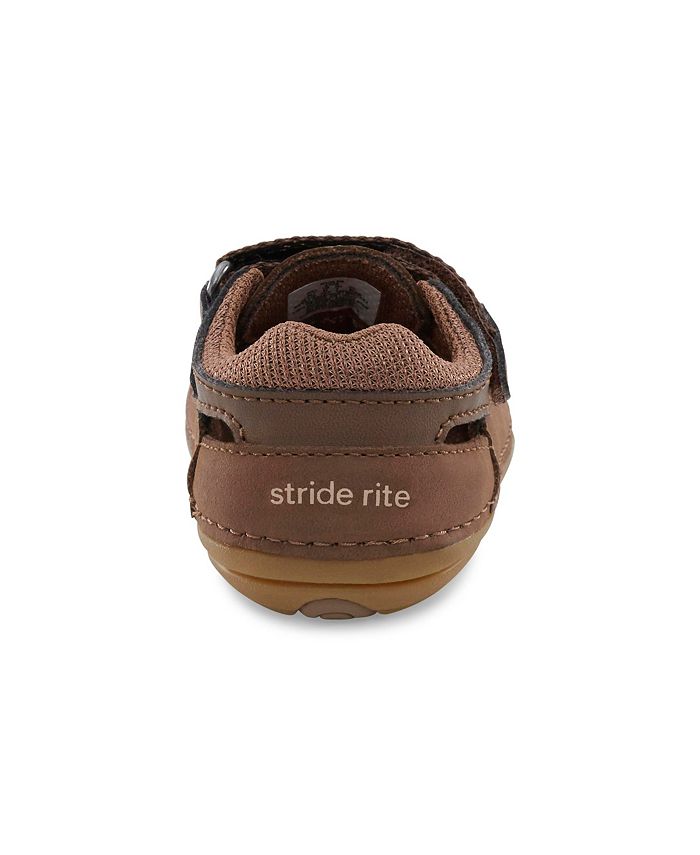 Stride Rite Little Boys Soft Motion Adam Leather Sandals - Macy's