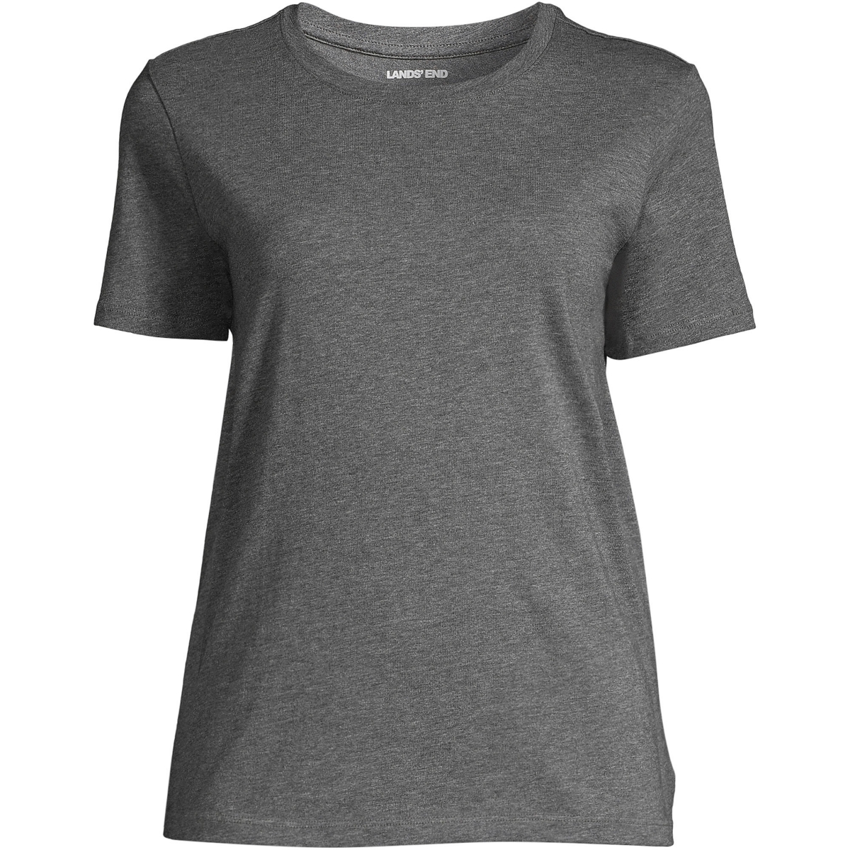 Click here for Lands End Womens Relaxed Supima Cotton Crew Neck T... prices