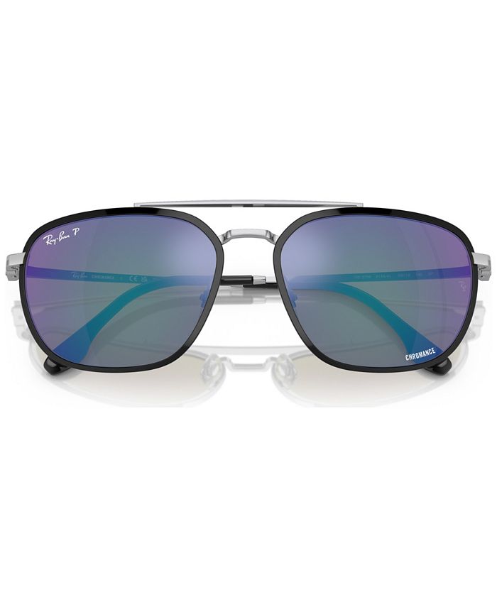 Ray-Ban Men's Polarized Sunglasses, RB3708 Chromance - Macy's