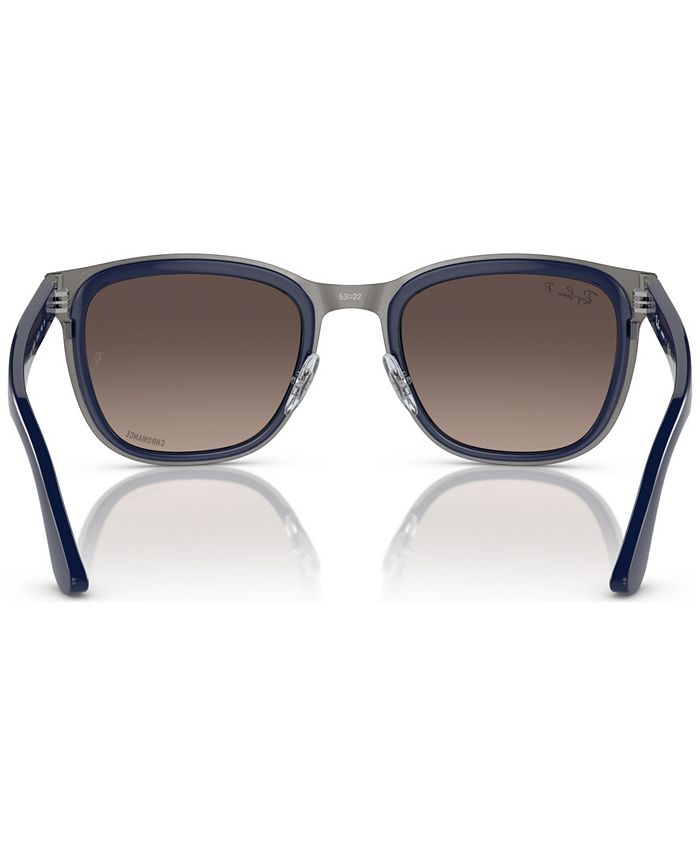Ray-Ban Unisex Polarized Sunglasses, Clyde - Macy's