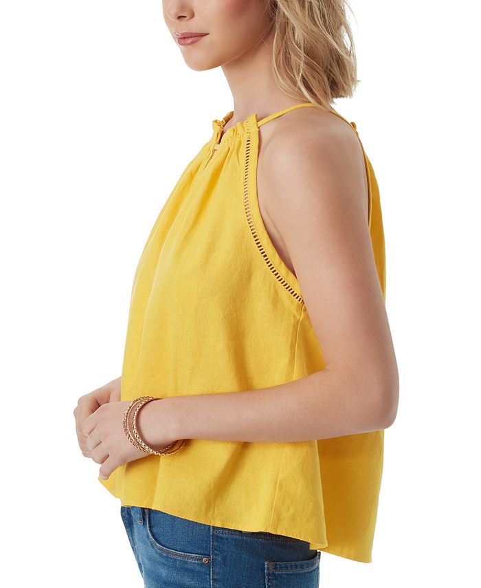 Jessica Simpson Women's Demi High-Low Halter Top - Macy's