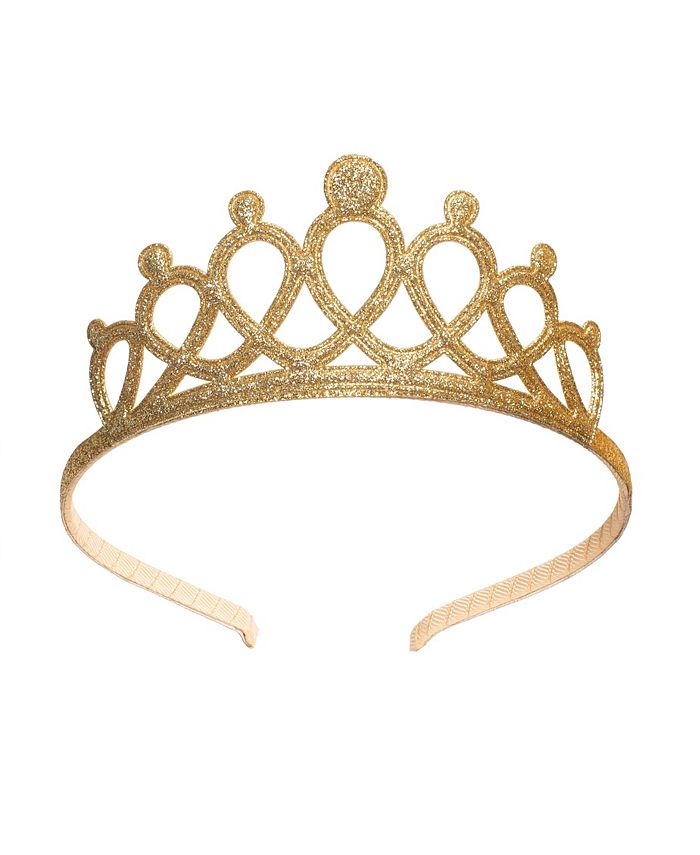 Sweet Wink Child Girl's Gold Tiara Headband - Macy's