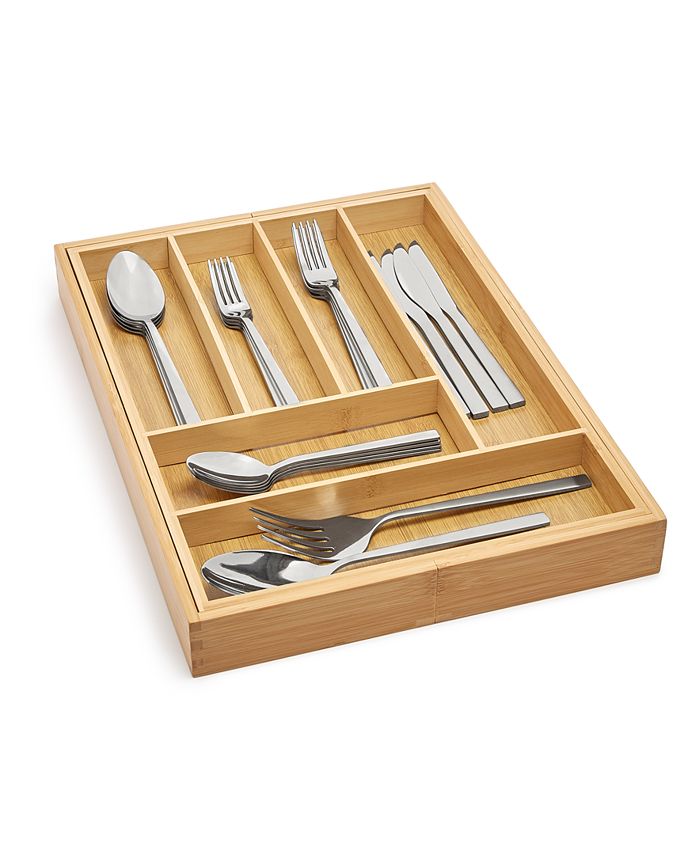 The Cellar Bamboo Drawer Utensil Tray - Macy's