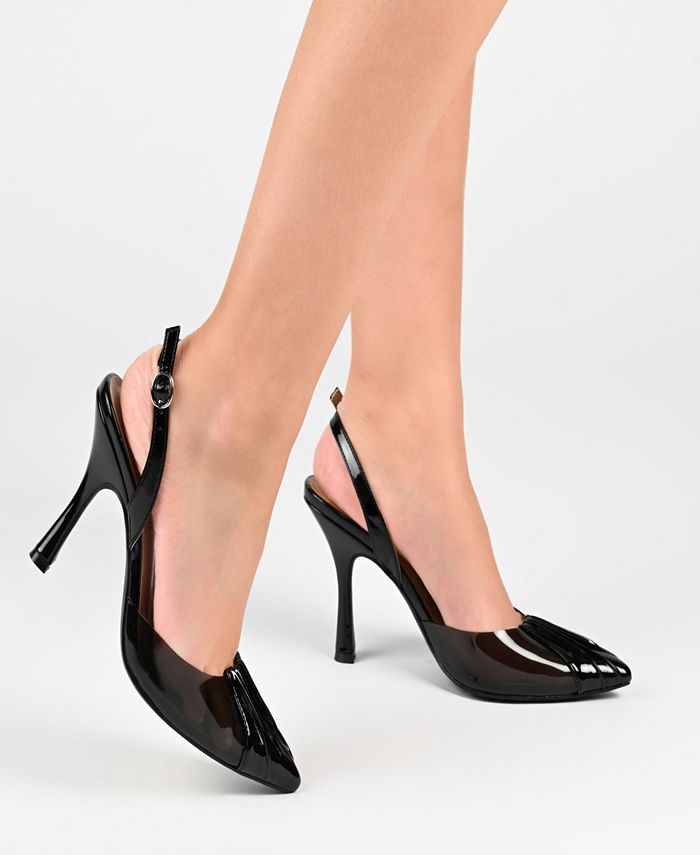 Journee Collection Women's Ivyann Lucite Stilettos - Macy's