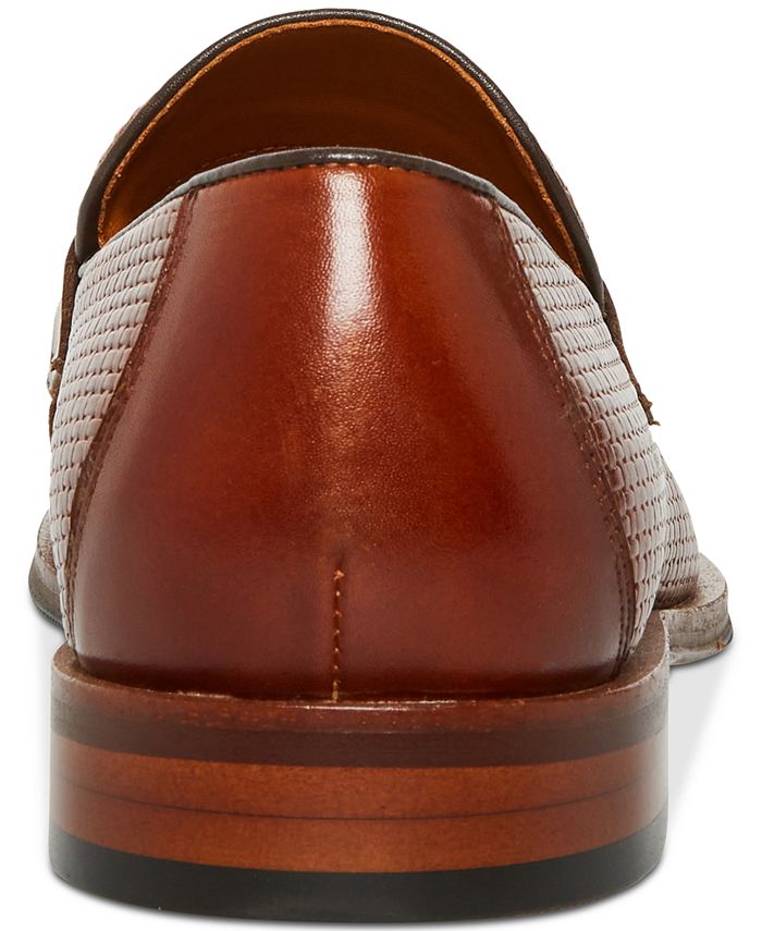 Steve Madden Men's Tarin Woven Vamp Penny Loafer - Macy's