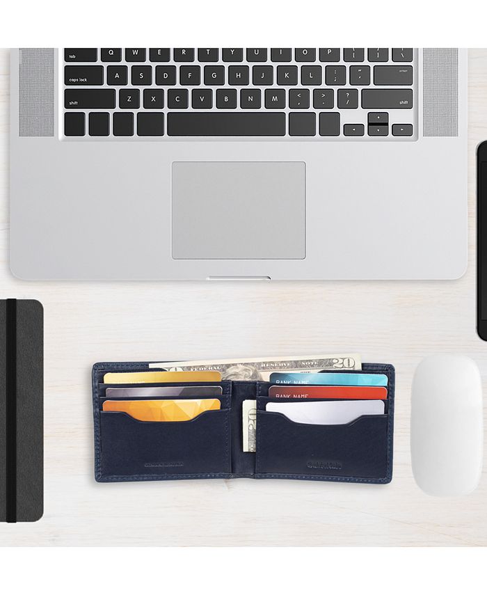 Calvin Klein Men's Slim-Fold Logo Wallet & Keychain - Macy's