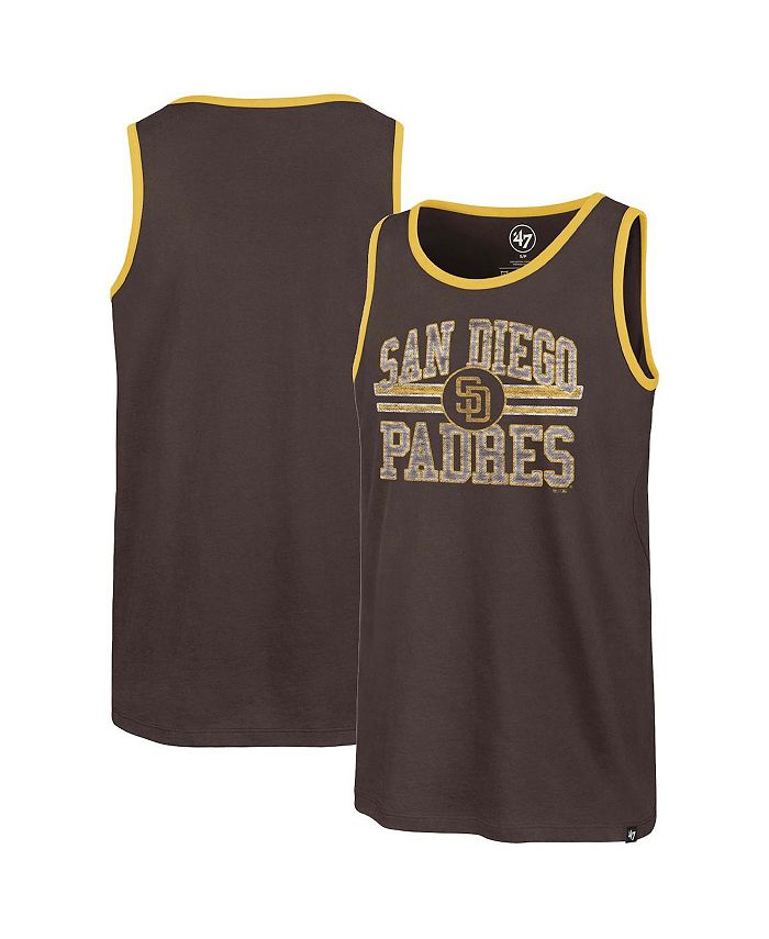 '47 Brand Men's Brown San Diego Padres Winger Franklin Tank Top - Macy's