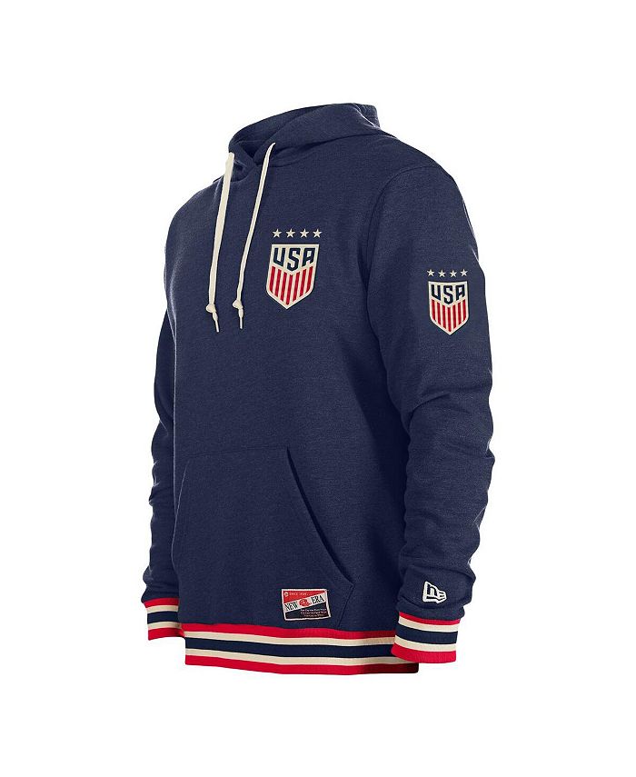 New Era Men's Navy USMNT Throwback Pullover Hoodie - Macy's