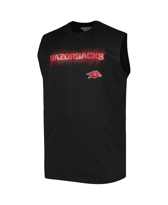 Profile Men's Black Arkansas Razorbacks Big and Tall Tank Top & Reviews ...