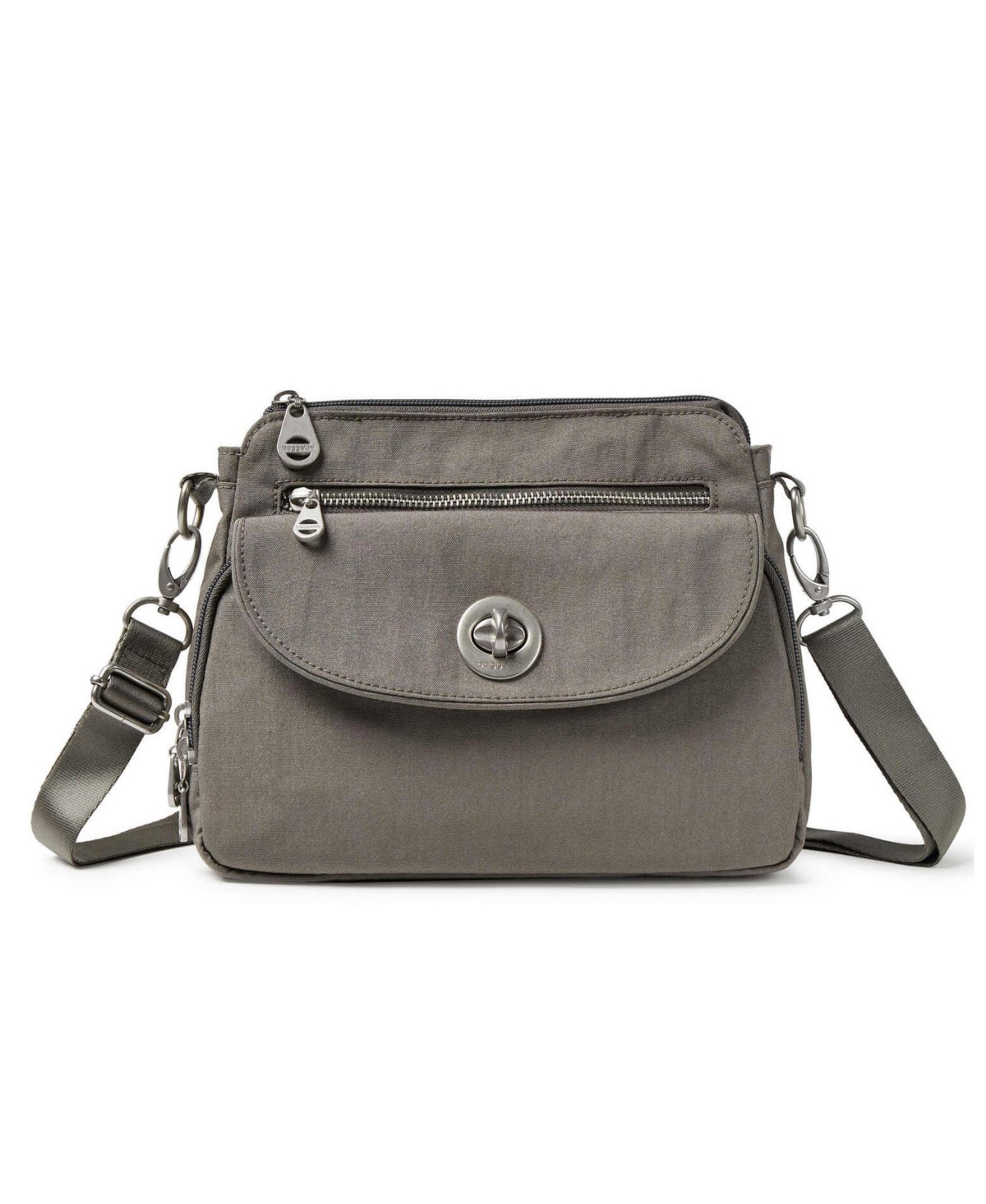 Click here for Baggallini Calais Crossbody Bag - Sterling Shimmer... prices