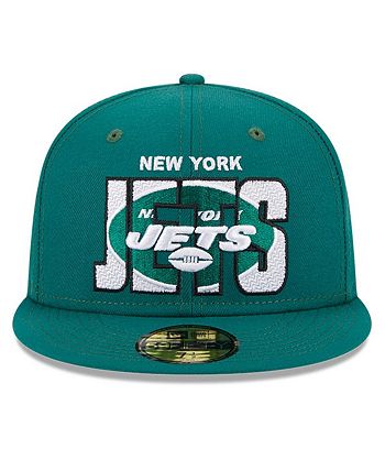 New Era Men's Gotham Green New York Jets 2023 NFL Draft 59FIFTY Fitted ...
