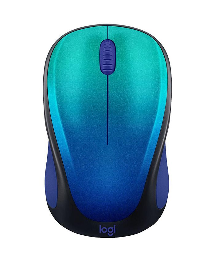 Logitech Design Collection Wireless Compact Mouse - Blue Aurora - Macy's