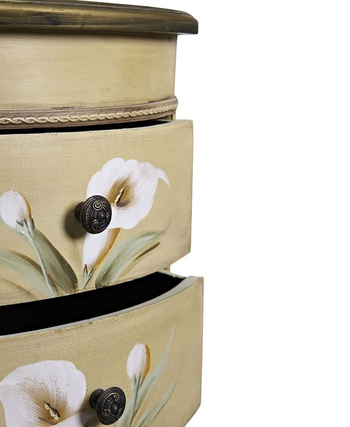 Nearly Natural Antique-Style Accessory Table - Macy's