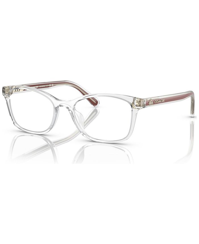 COACH Women's Rectangle Eyeglasses, HC6216U 51 - Macy's