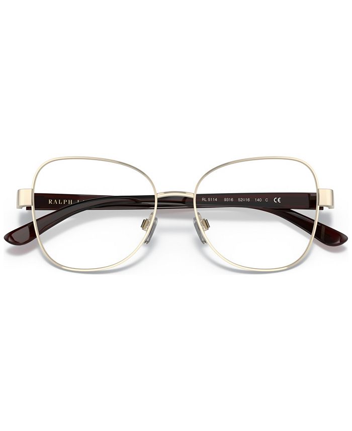 Ralph Lauren Women's Irregular Eyeglasses, RL5114 54 - Macy's
