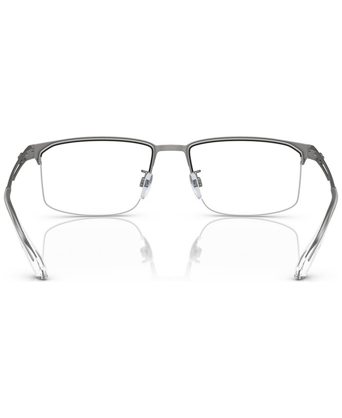 Emporio Armani Men's Pillow Eyeglasses, EA1143 55 - Macy's