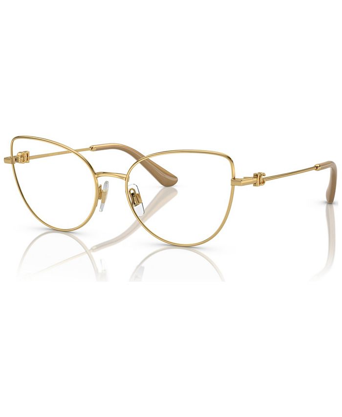 Dolce&Gabbana Women's Cat Eye Eyeglasses, DG1347 54 - Macy's