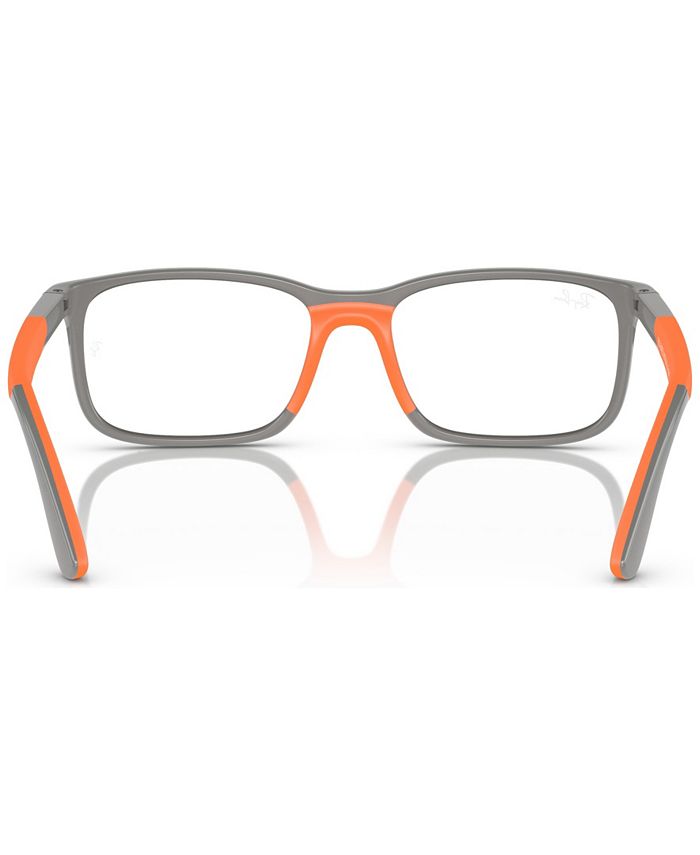Ray-Ban Jr Kids Rectangle Eyeglasses, RB1621 47 - Macy's