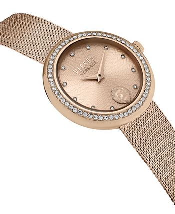 Versus Versace Lea Women's 2 Hand Quartz Movement and Ion Plating Rose ...