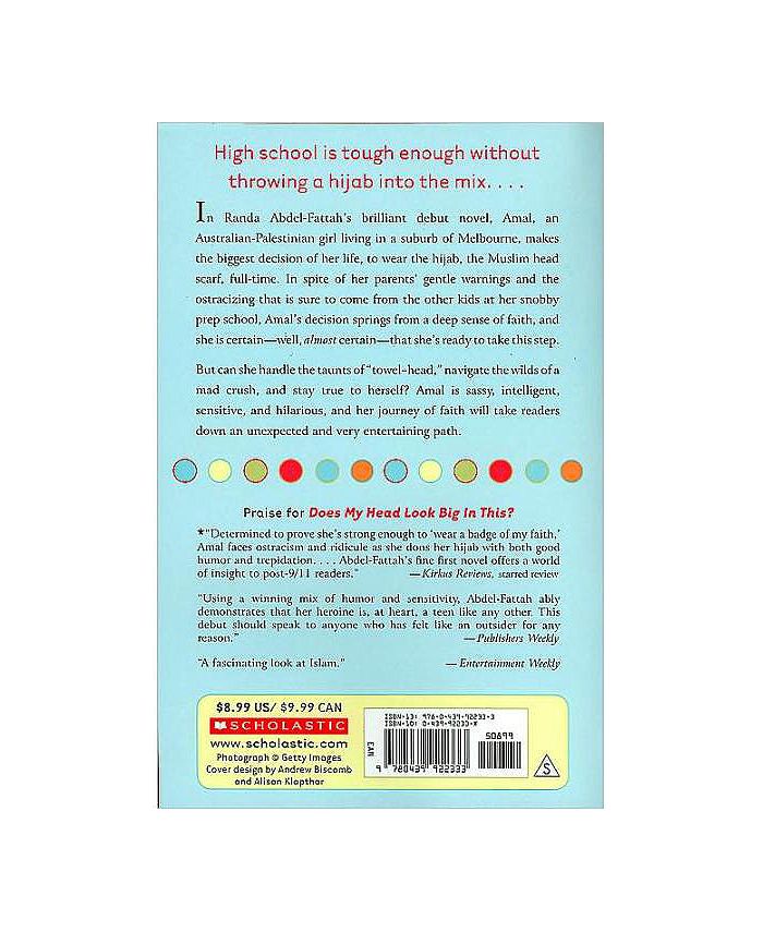 Barnes & Noble Does My Head Look Big in This? by Randa Abdel-Fattah ...